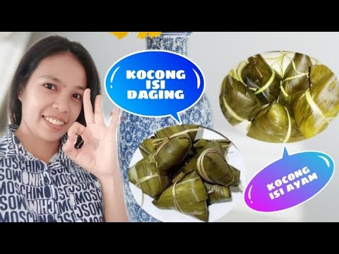 Bakcang isi daging dan kocong isi daging ayam, by mitha - YouTube