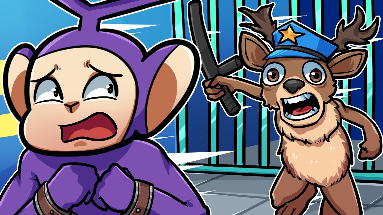 ESCAPE FROM REALISTIC DEER MONSTER! | Tinky Winky Plays: Roblox 90 NIGHTS PRISON RUN - YouTube