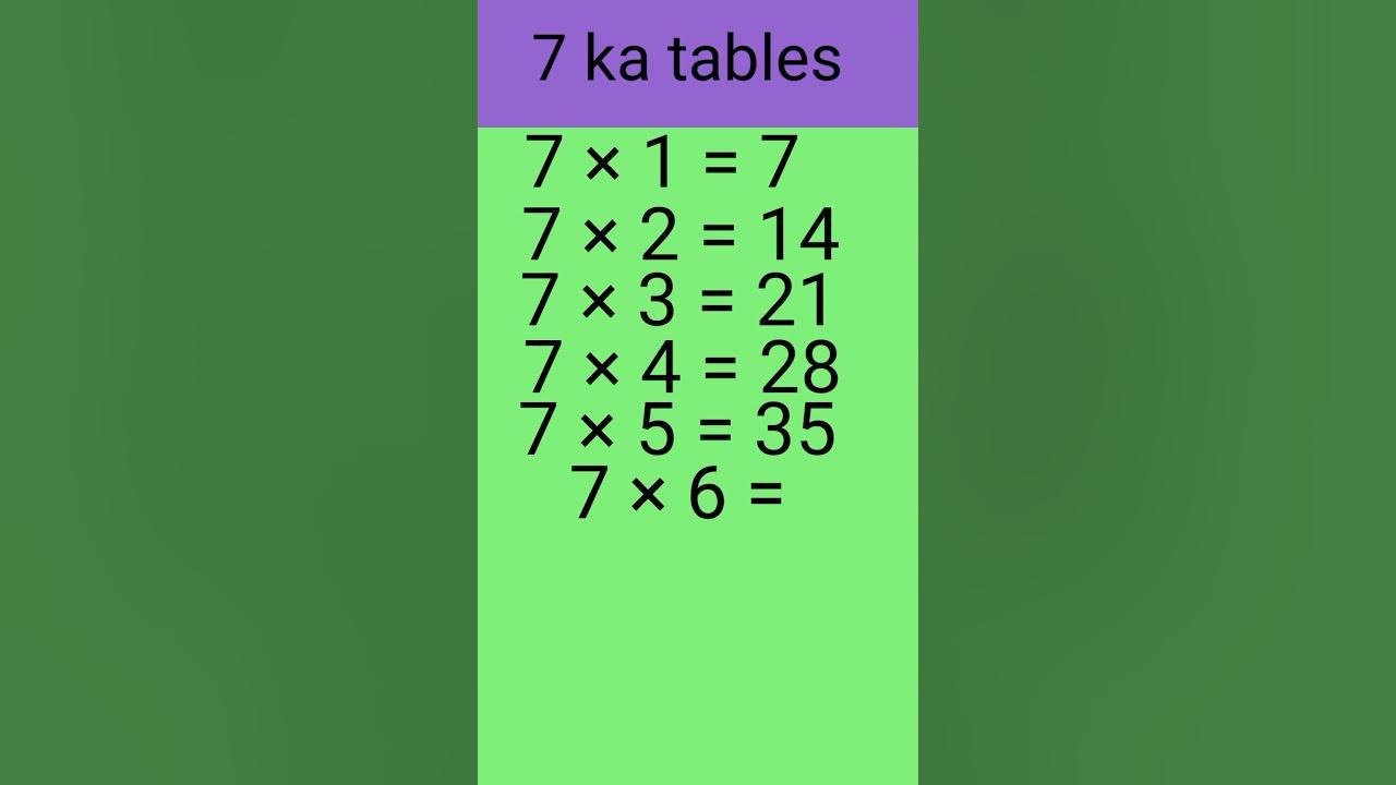 7-ka-table-seven-ka-table-shorts-ytshorts-like-tables-pome-youtube