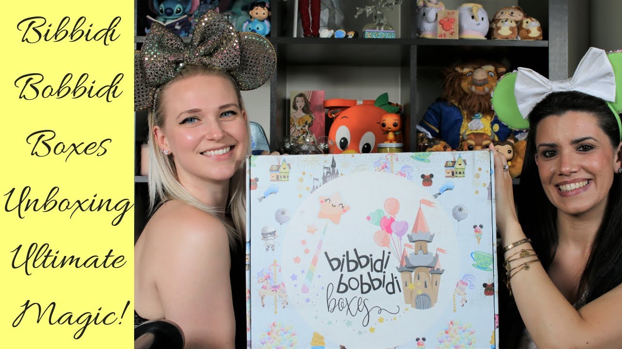Bibbidi Bobbidi Boxes Unboxing - Ultimate Magic Box - YouTube
