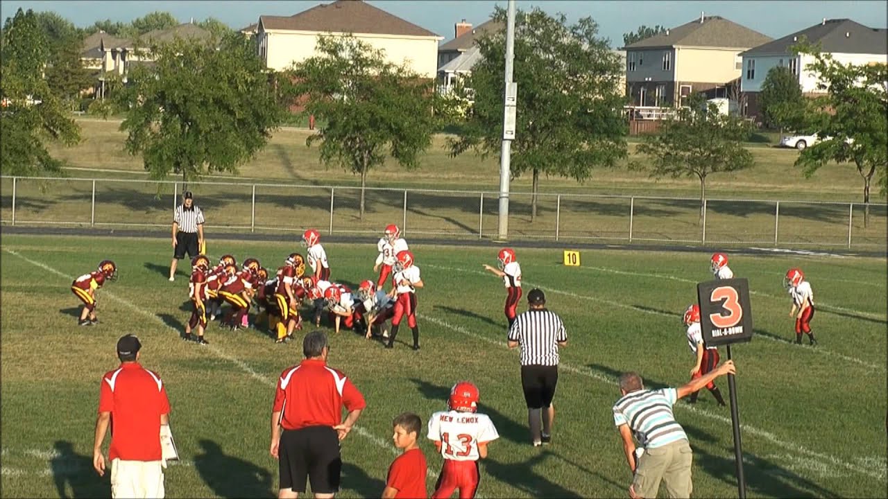New Lenox Mustangs vs Homer Stallions (08/28/2013) - YouTube