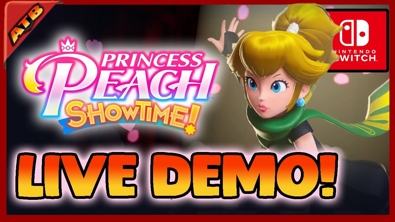 Princess Peach Showtime Demo Gameplay! - YouTube