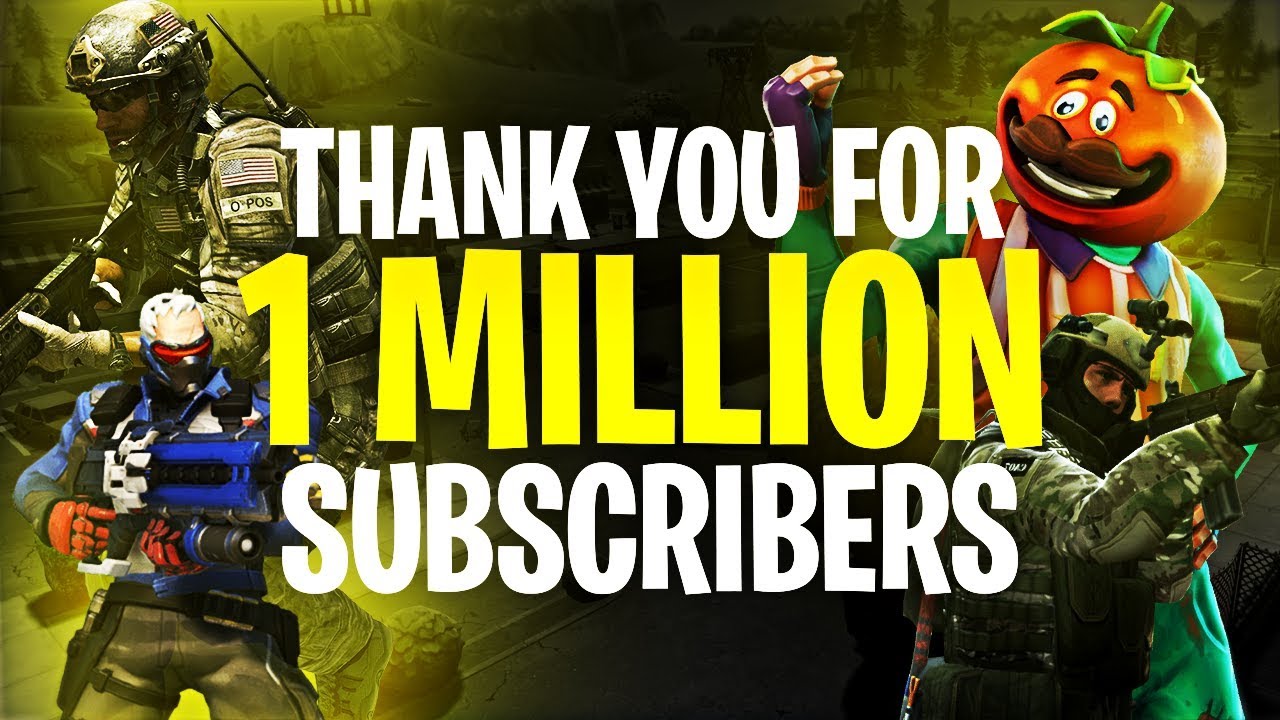 THANK YOU FOR 1 MILLION SUBSCRIBERS!! - YouTube