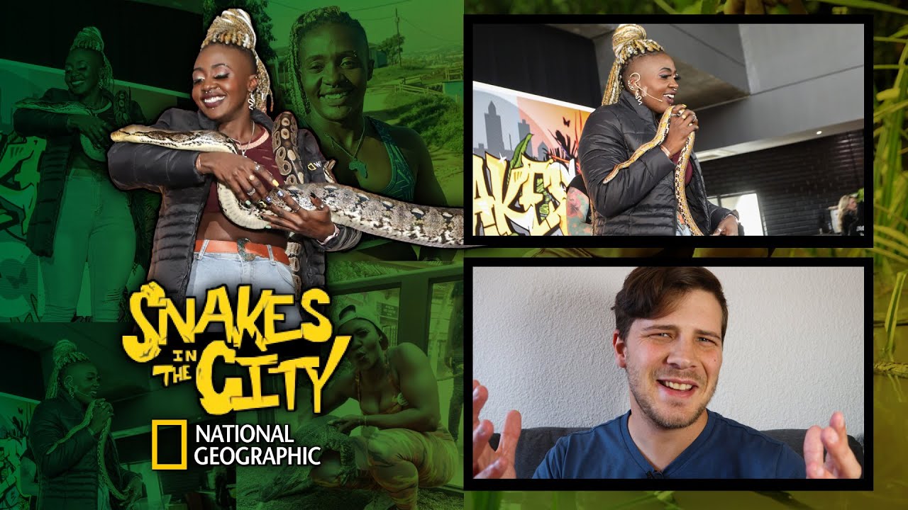 Snakes in the City - Nation Geographic Interview with Mbali Mtshali - YouTube