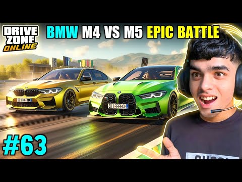 😱 The Ultimate BMW Battle: M4 vs M5 | Drive Zone Online Gameplay - YouTube