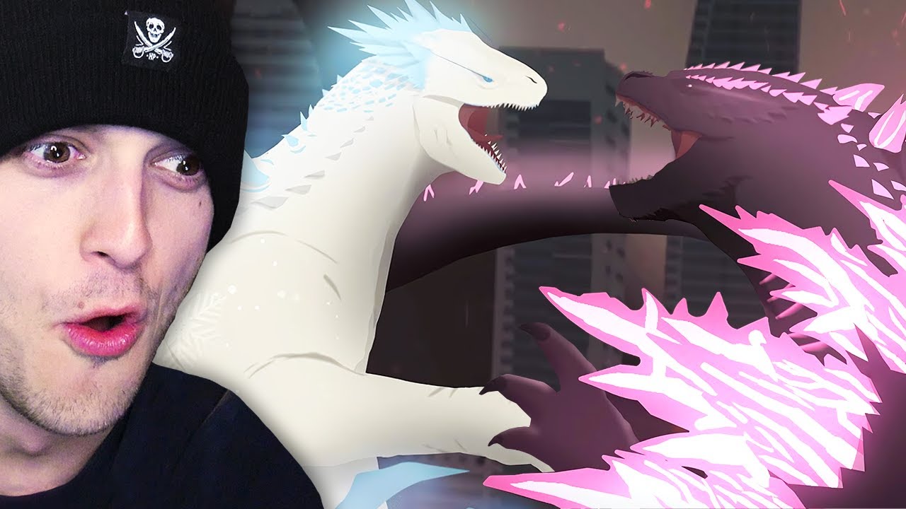 Evolved Godzilla vs Shimo The FIGHT! - YouTube