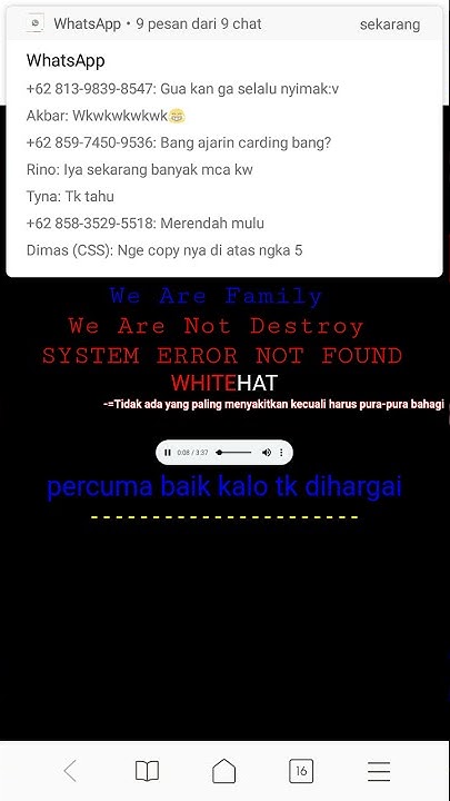 Hasil Buat Script Deface - YouTube