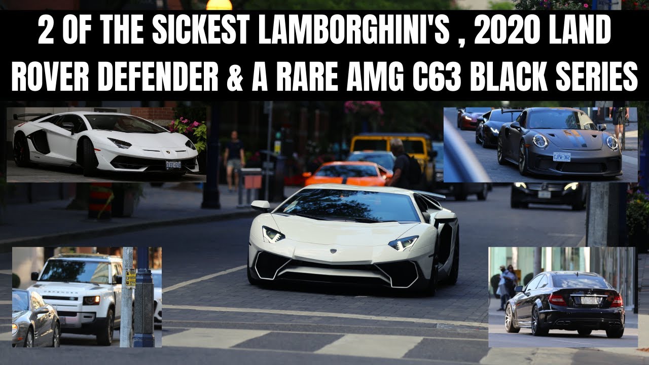 2020 LAND ROVER , SUPER RARE AMG C63 BLACK SERIES , & 2 OF THE SICKEST ...