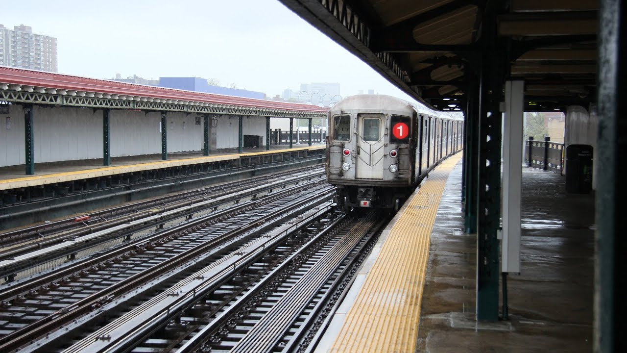 A Day At 238 Street With (1) Train Action - YouTube