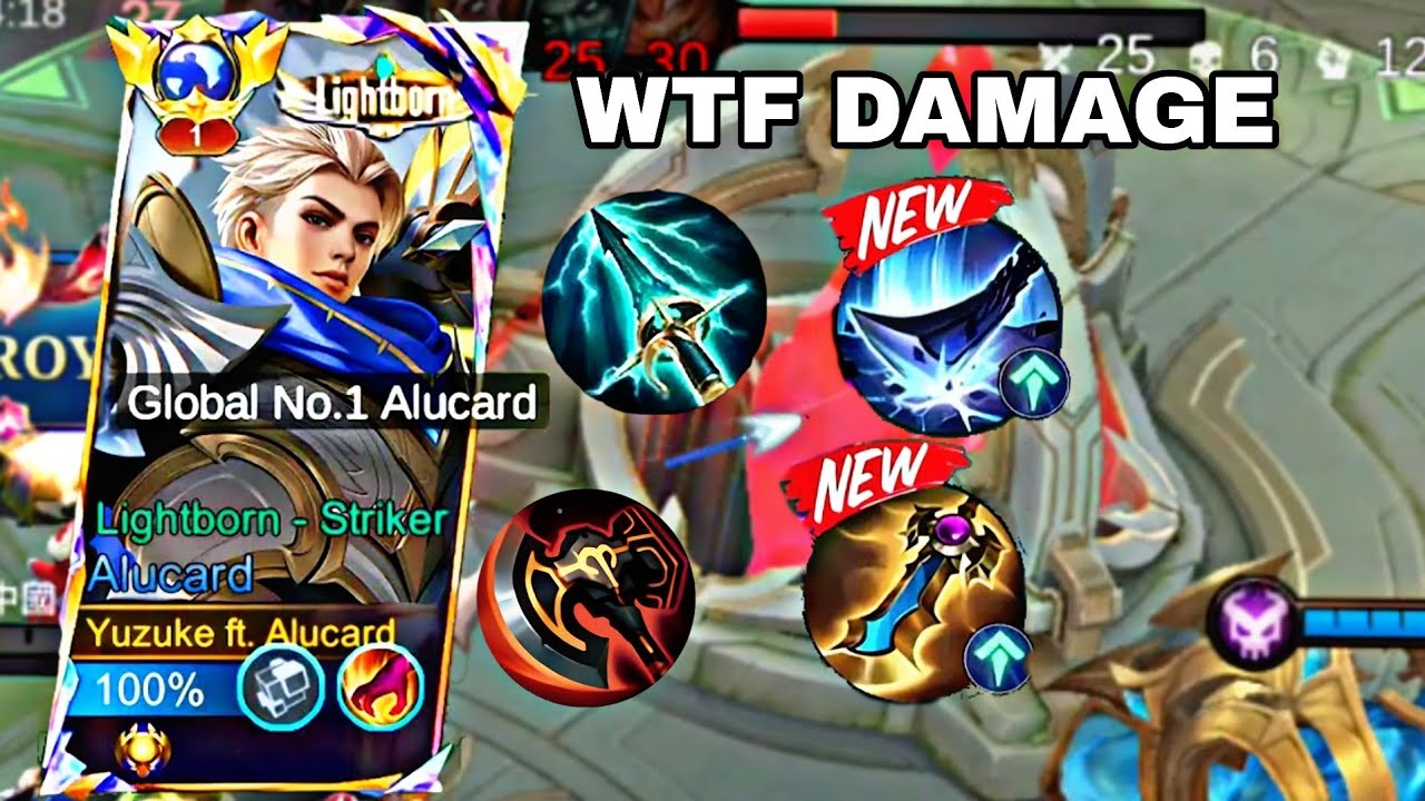 ALUCARD NEW UPDATE BUFFED IS HERE WITH NEW BEST BUILD!🥶 ALUCARD BEST ...