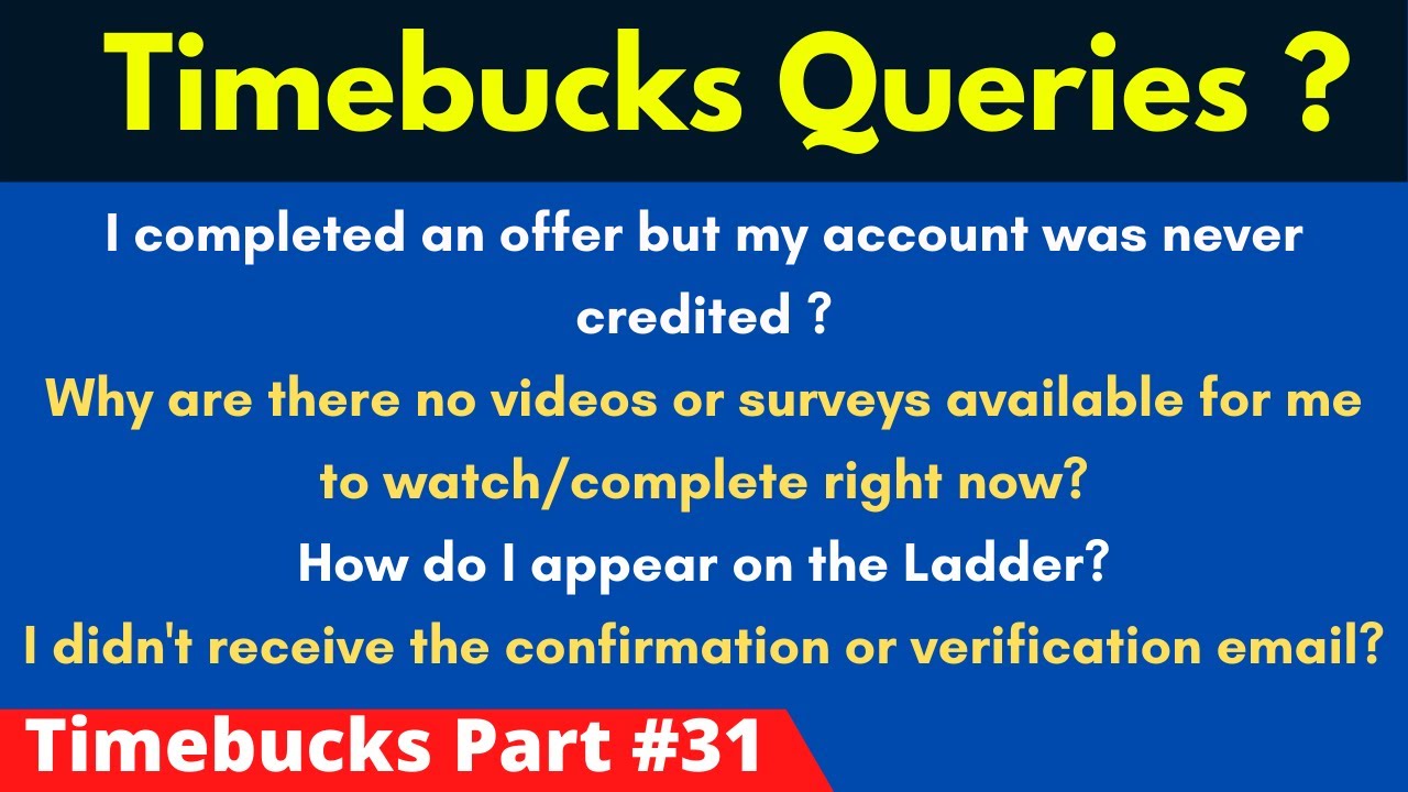 Timebucks tutorial part 31 | Top 10 timebucks questions and answers ...