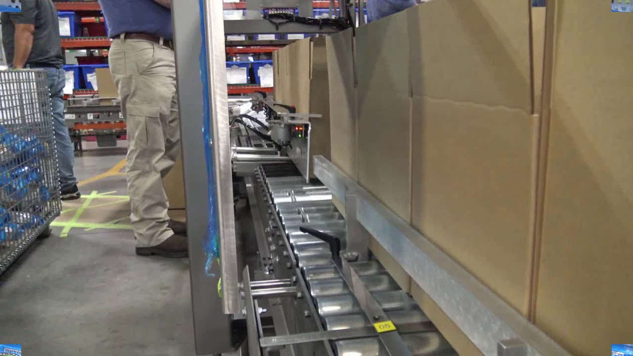 55878 BluePrint Automation (BPA) Gantry 300 Swing Case Packer - YouTube