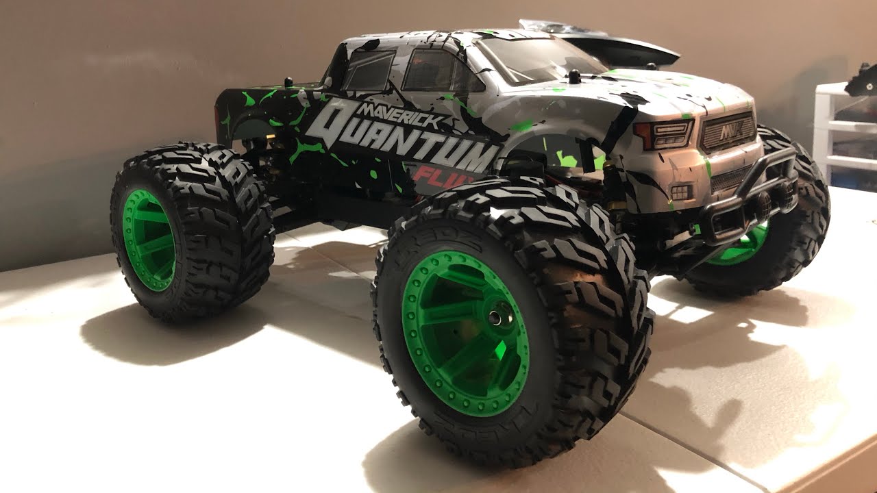 Unboxing: Maverick Quantum Flux 1/10 Scale 4WD Monster truck RTR ...