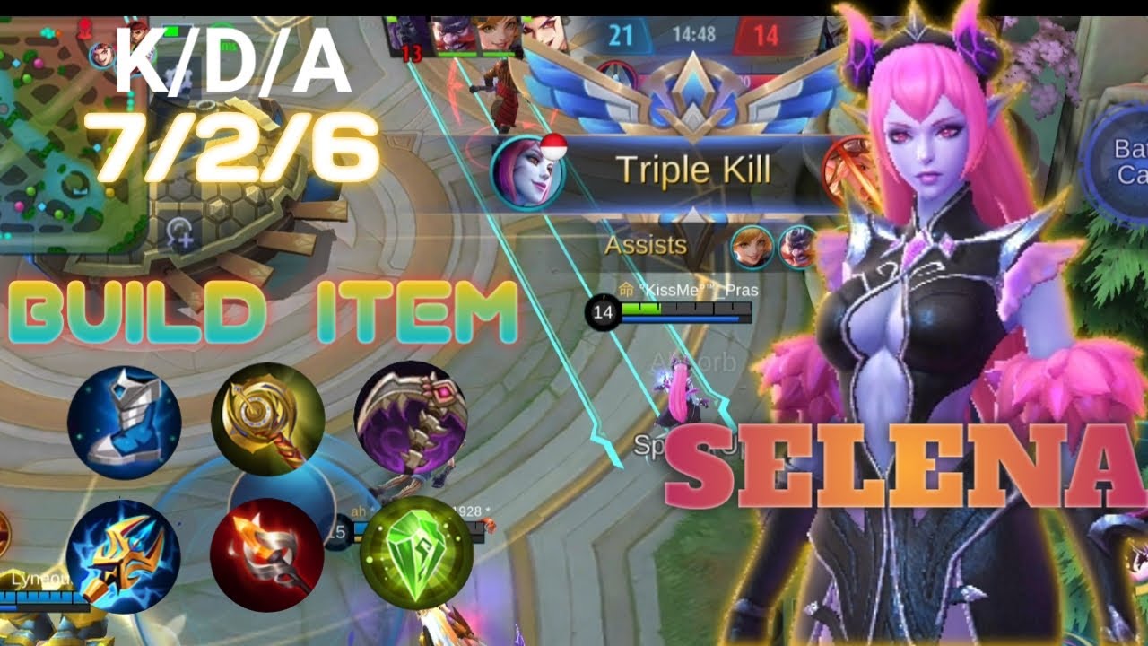 SELENA BEST BUILD | MOBILE LEGENDS INDONESIA - YouTube