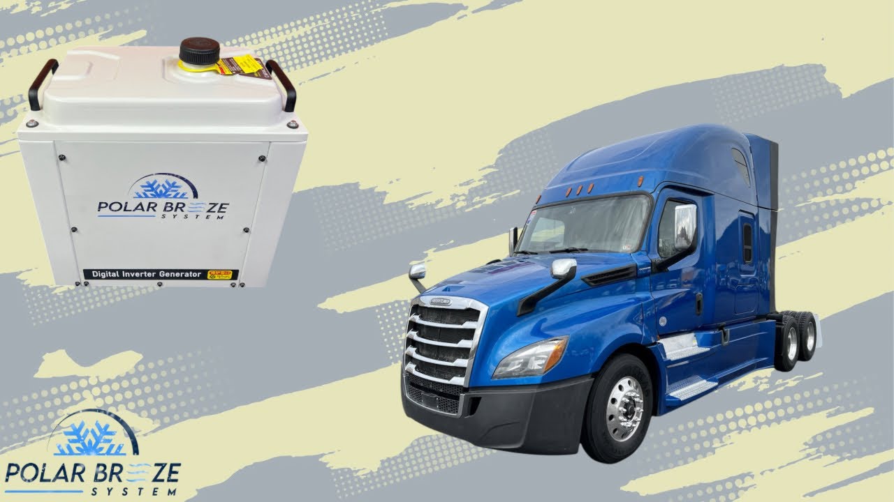Full AC System and Generator installation on Blue Freightliner! - YouTube