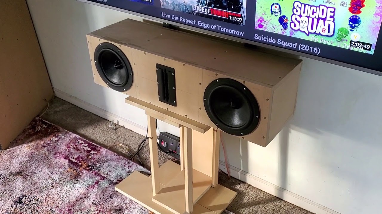 DIY Center Channel Build and Sound Demo. - YouTube
