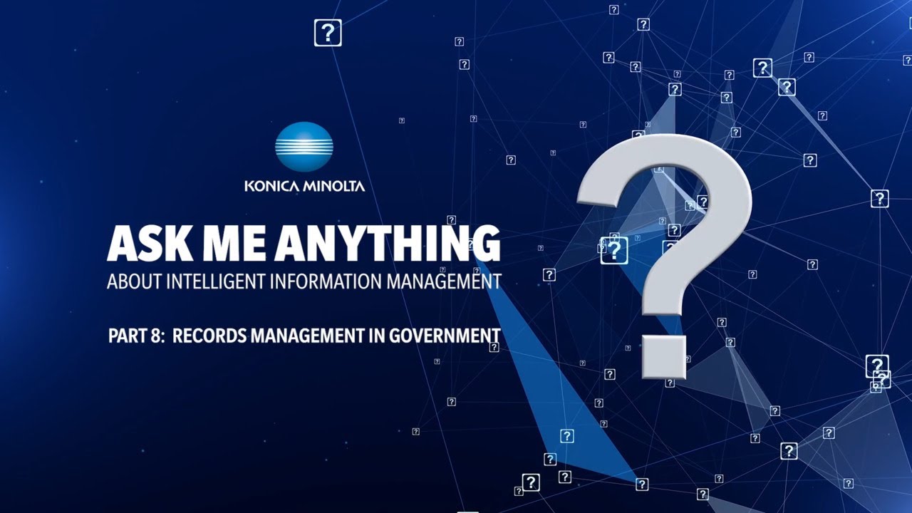 Ask Me Anything | Pt.8 (Intelligent Information Management) - YouTube