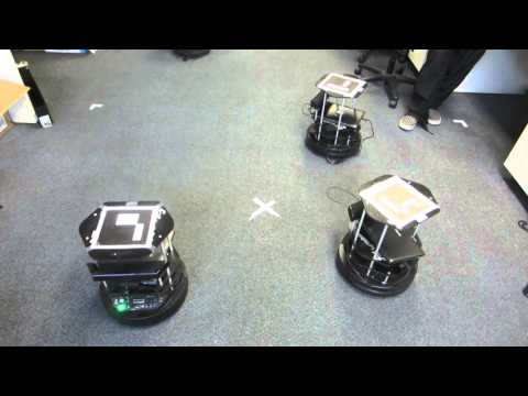 turtleBots Multi-Agent Coverage Control - YouTube