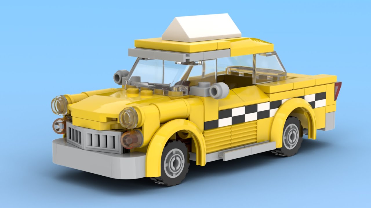 LEGO New York Yellow Taxi 🚕🗽 Iconic Ride in Miniature! 🧱 #lego - YouTube