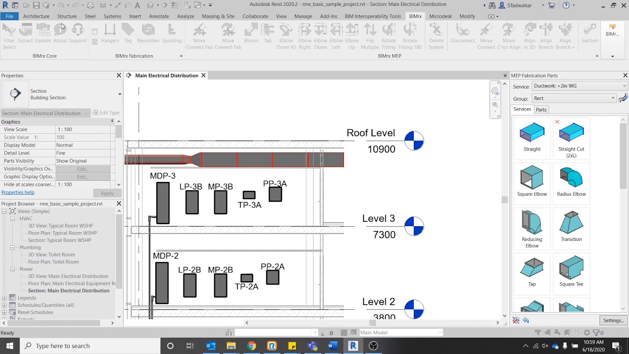 BIMrx Fabrication - Feature - Hangers - YouTube
