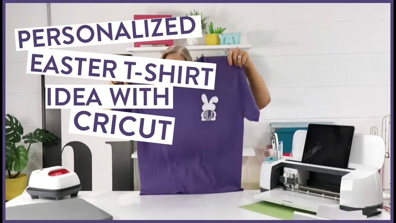 PERSONALIZED EASTER T-SHIRT IDEA WITH CRICUT! - YouTube