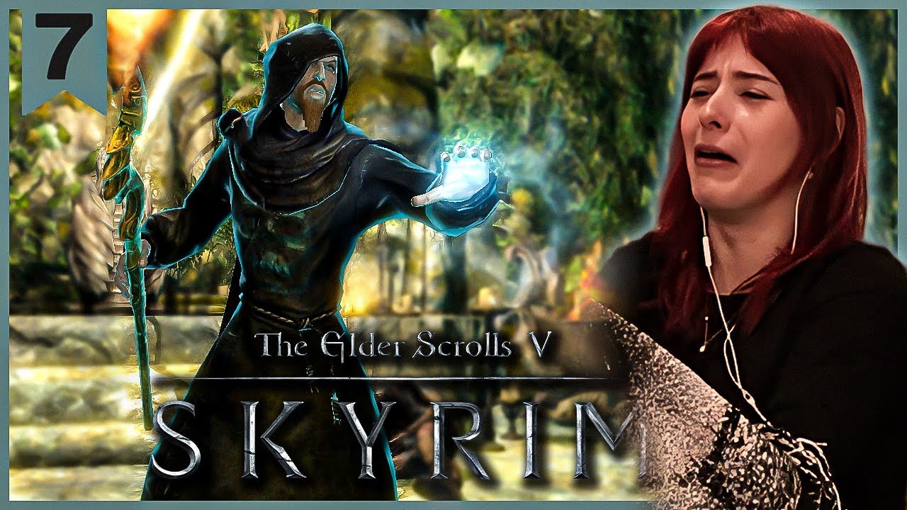I THOUGH SKYRIM WOULD BE EASIER! 😭| mij plays Skyrim Part 7 - YouTube