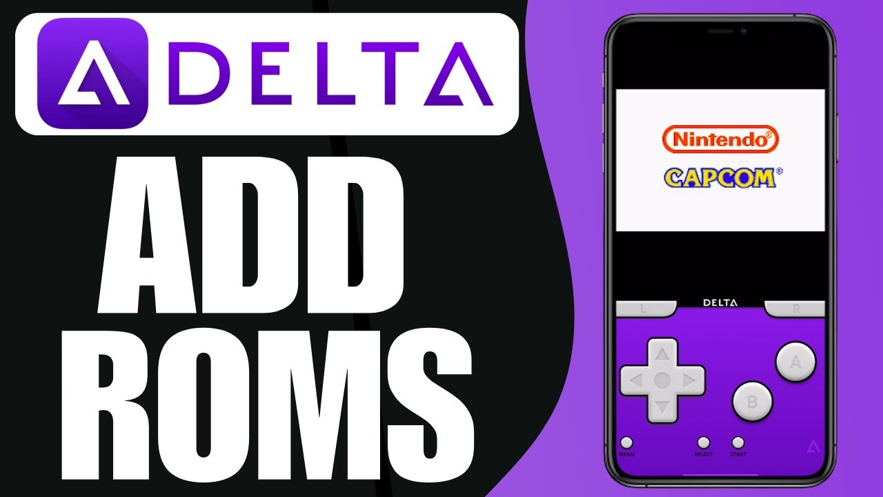 How To Add Roms To Delta Emulator For iOS (2024) - QUICK Tutorial - YouTube