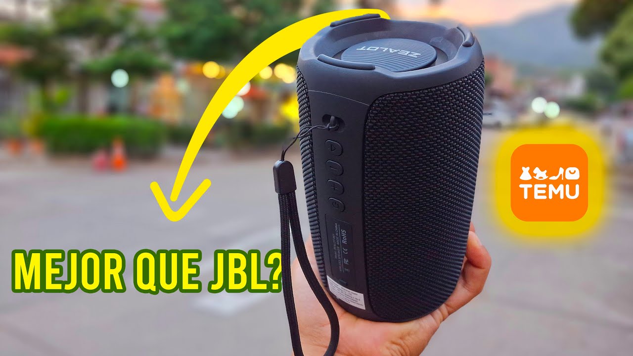parlante bluetooth de temu 2025 calidad precio | Zealot S61 la bestia ...