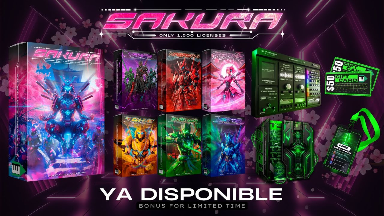 [+25Gb] SAKURA Mega Pack: Official Release Demos (Available Now) - YouTube