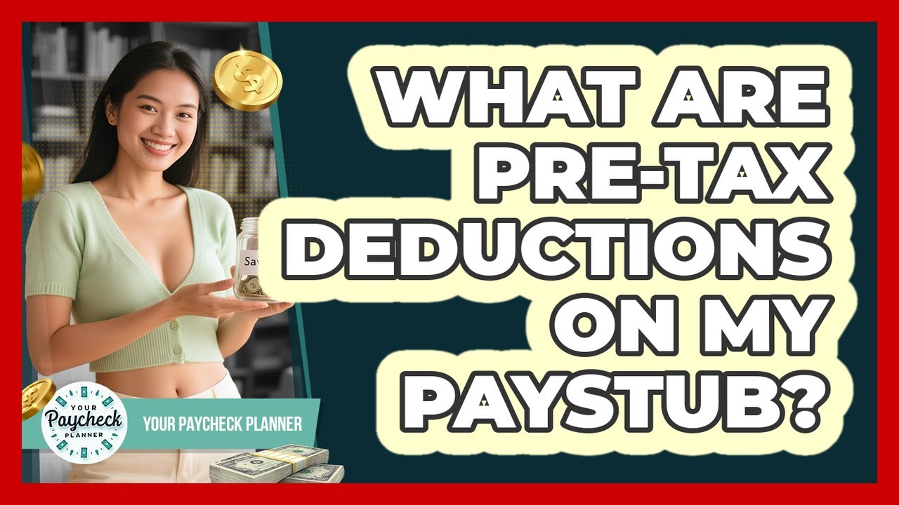What Are Pre-tax Deductions On My Paystub? - Your Paycheck Planner ...