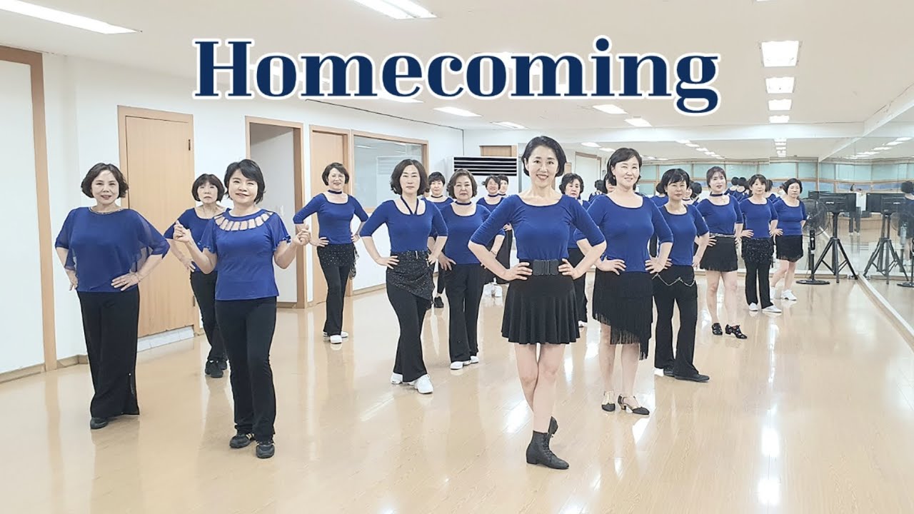 Homecoming Linedance (Beginner) / JJ 저녁 7시부 정다운반 - YouTube