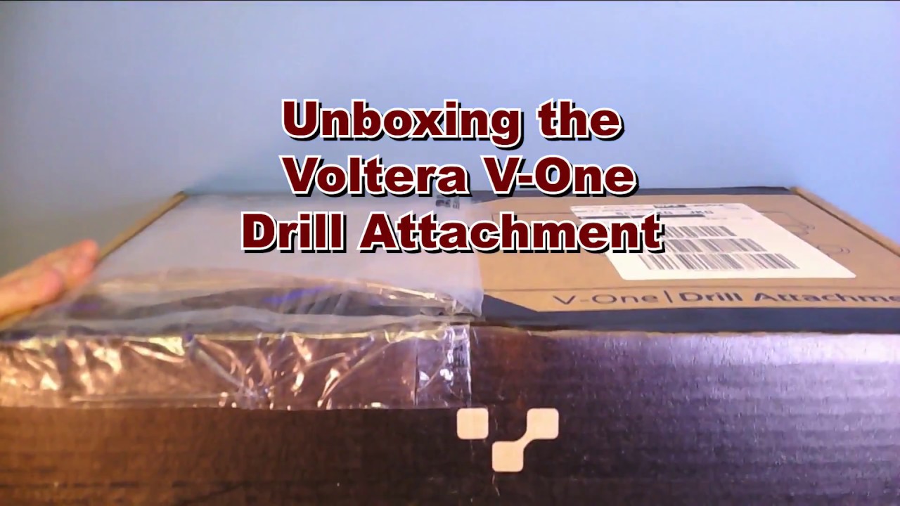 Unboxing the Voltera V-One Drill Attachment - YouTube