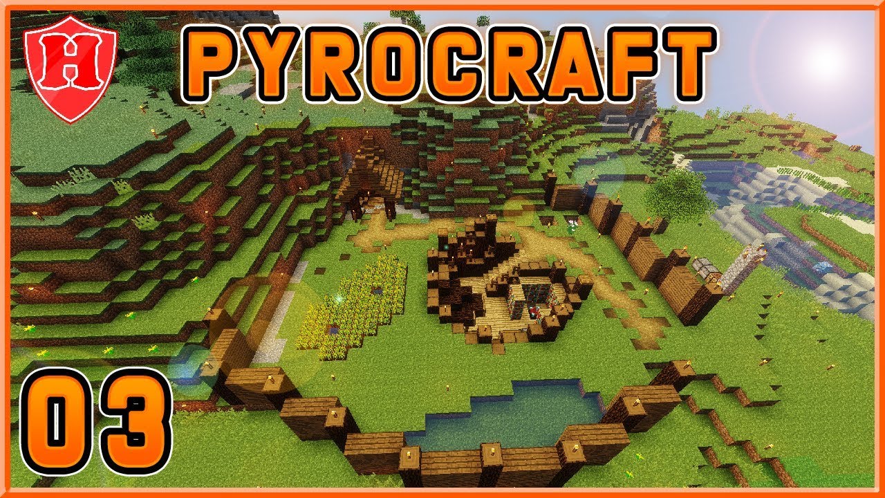 An Old Friend! | Pyrocraft {S1E3} | Minecraft 1.12 Survival - YouTube