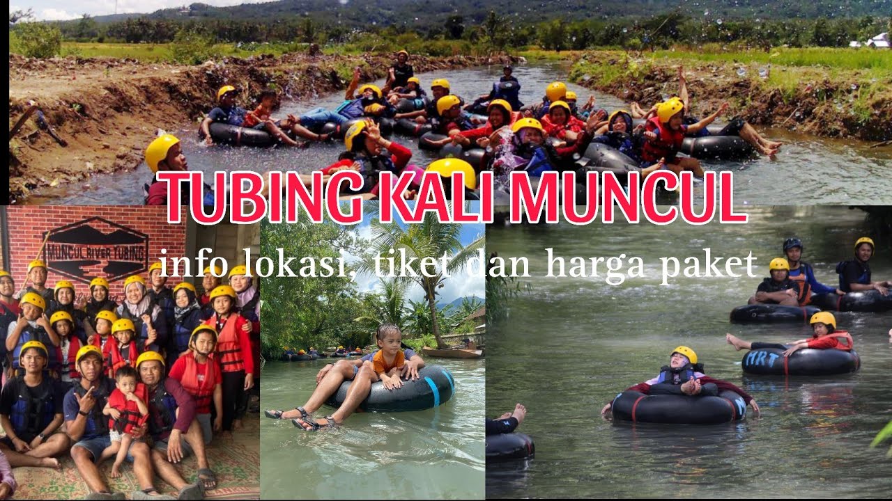 MUNCUL RIVER TUBING | FUN Tubing Wisata Seru Bareng Keluarga di ...
