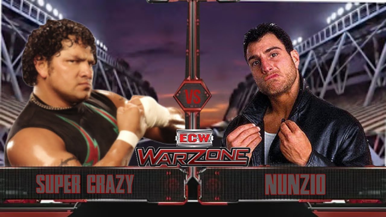 SINGLE MATCH: Super-crazy vs. Nunzio | ECW WarZone December 20, 2017 ...
