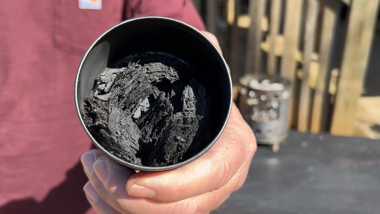 How To Make Highly Reactive Charred Punk Wood - YouTube