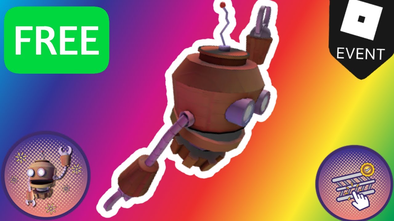 FREE ACCESORY! Helper Bot (BEYONDLAD ROBLOX EVENT) - YouTube