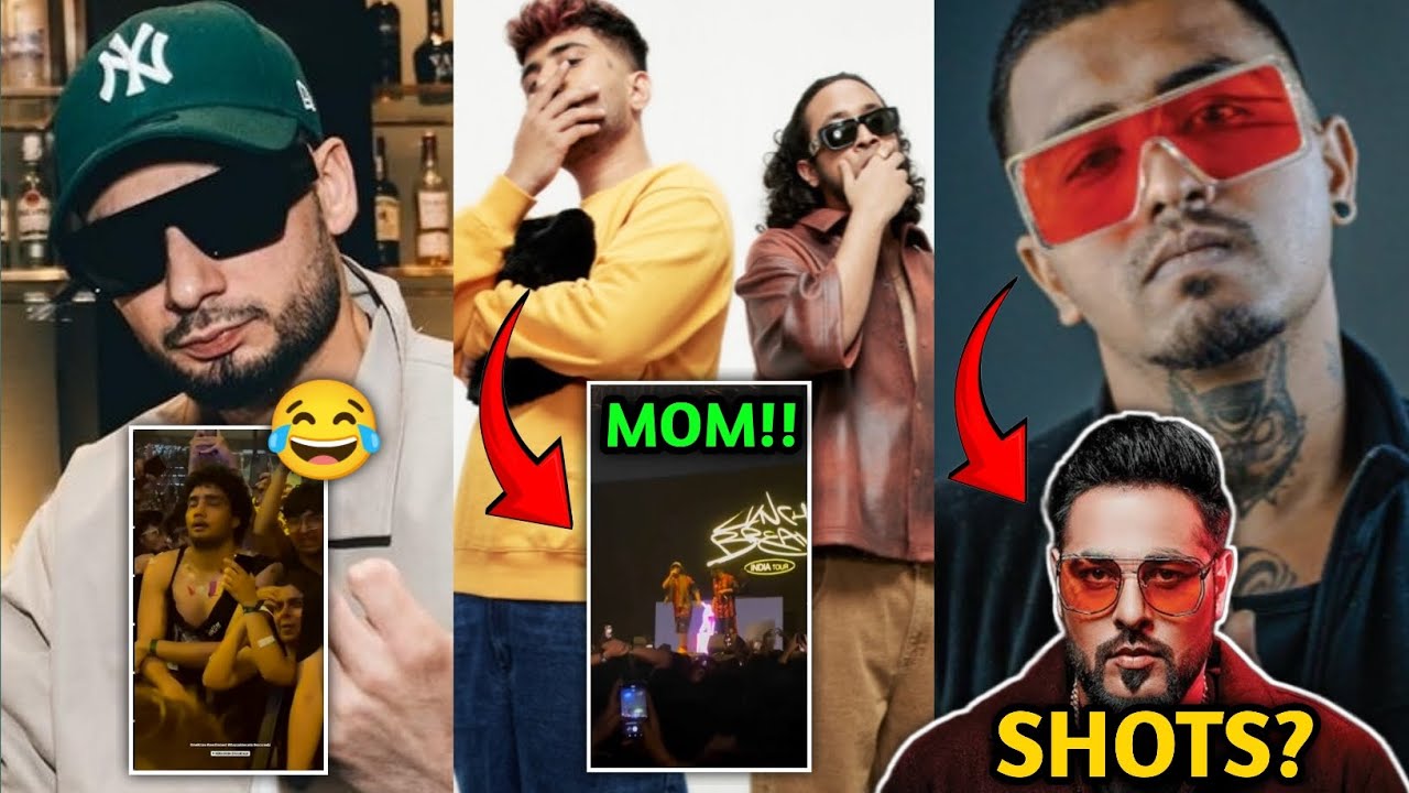 CALM CALLED HIS MOTHER ON STAGE 😱 | KR$NA UFC 🔥| PROPOSE ON BADSHAH ...