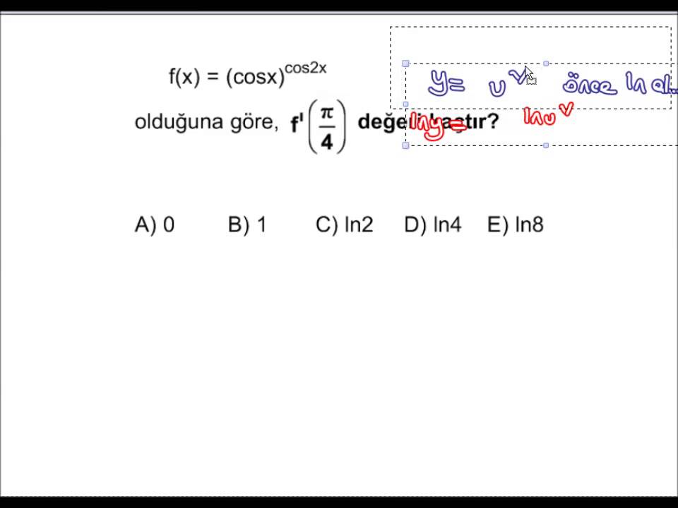 AYT Türev.11- Üstel Fonksiyonlar| AYT | 12.SINIF - YouTube