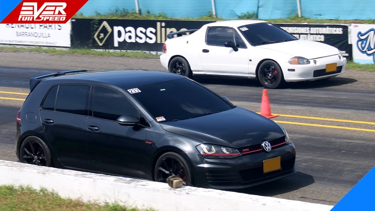 Honda del Sol 🆚 Golf GTI 🆚 Audi Q5 🔥 Mustang 🆚 Amarok V6 🆚 Tsuru 🔥 Drag ...