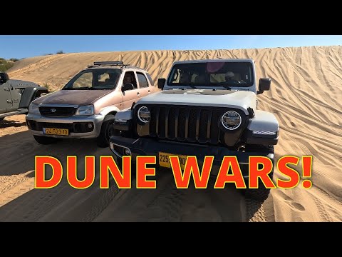 Jeep Wrangler vs Cherokee vs Terios A Dune Climb Showdown With A Twist ...