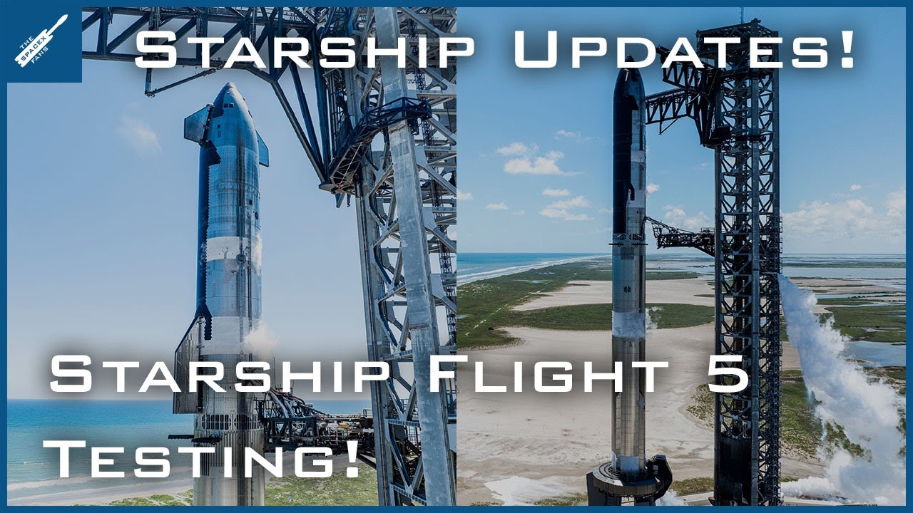 SpaceX Starship Updates! Starship Full Stack Testing in Preparation For ...