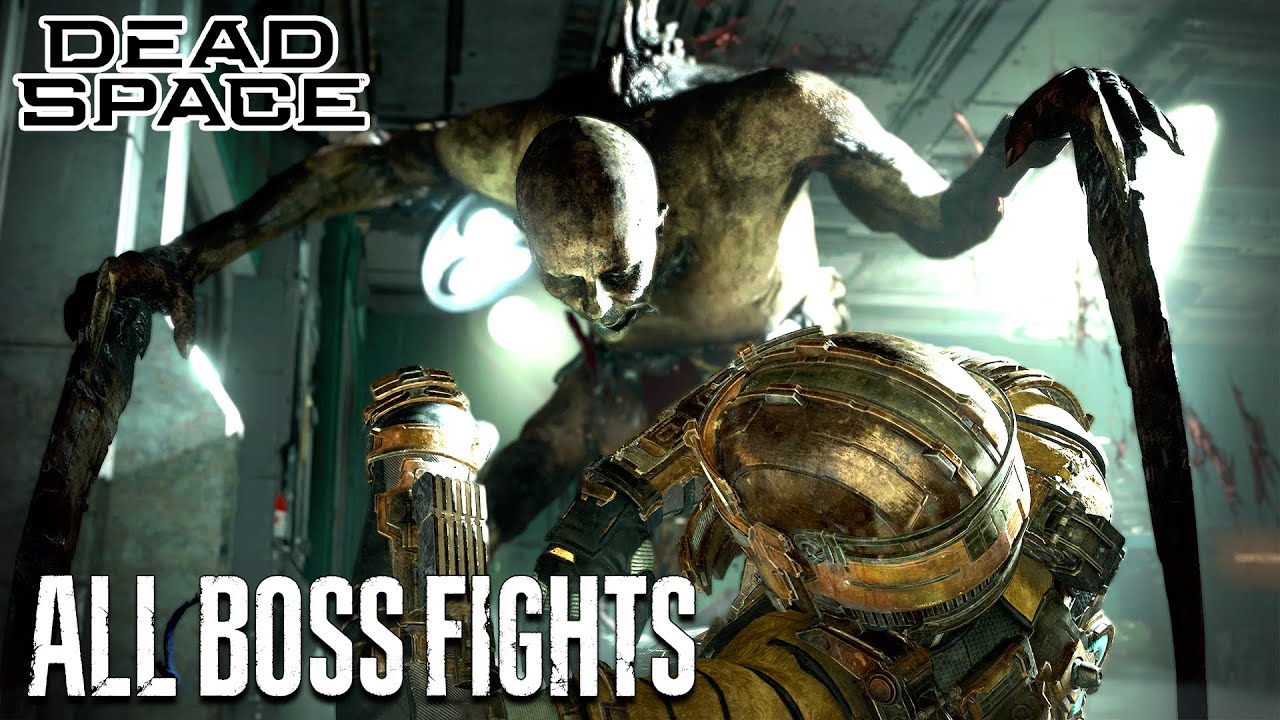 DEAD SPACE REMAKE - All Bosses Fight + Cutscenes PC 2K 60FPS - YouTube