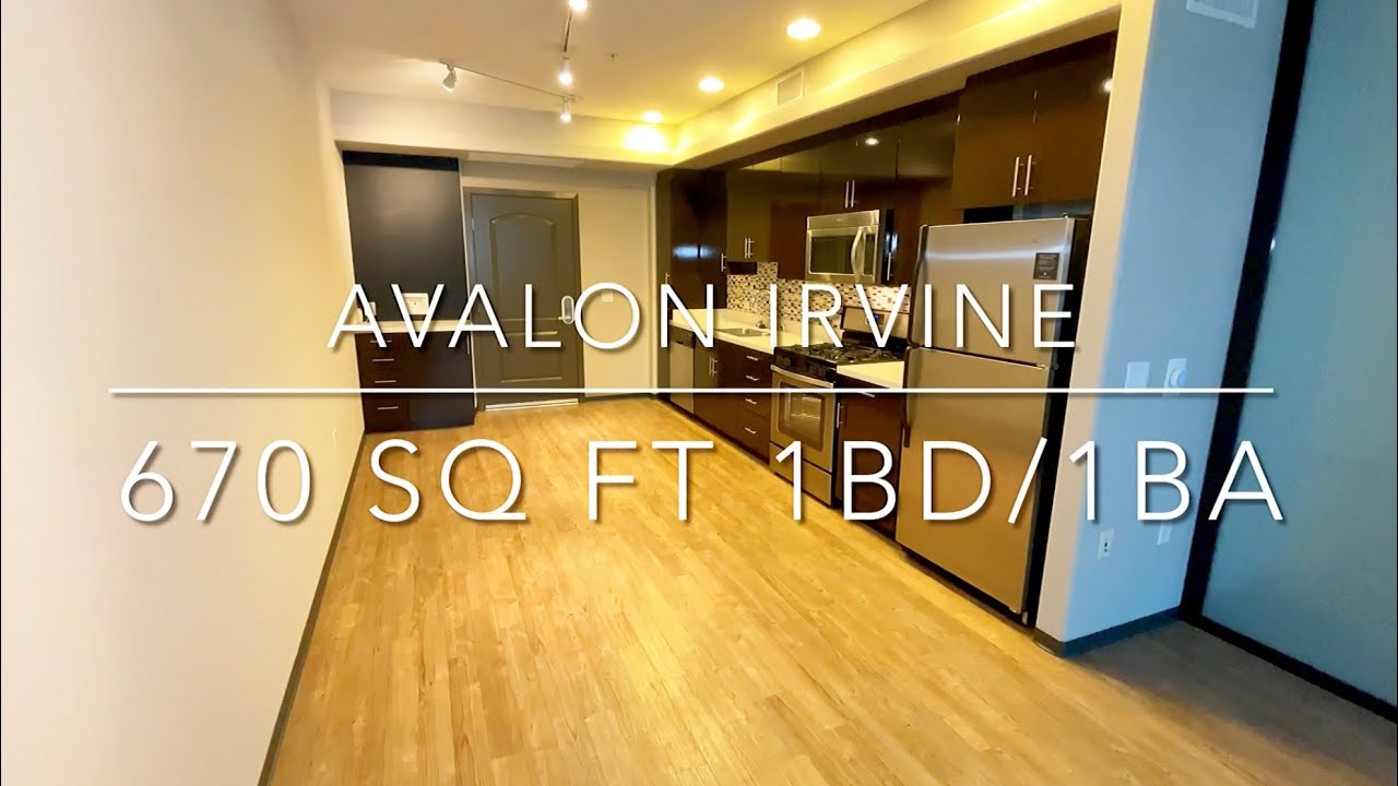 Avalon Irvine - Phase II 670 Sq Ft One Bedroom - One Bath Apartment ...