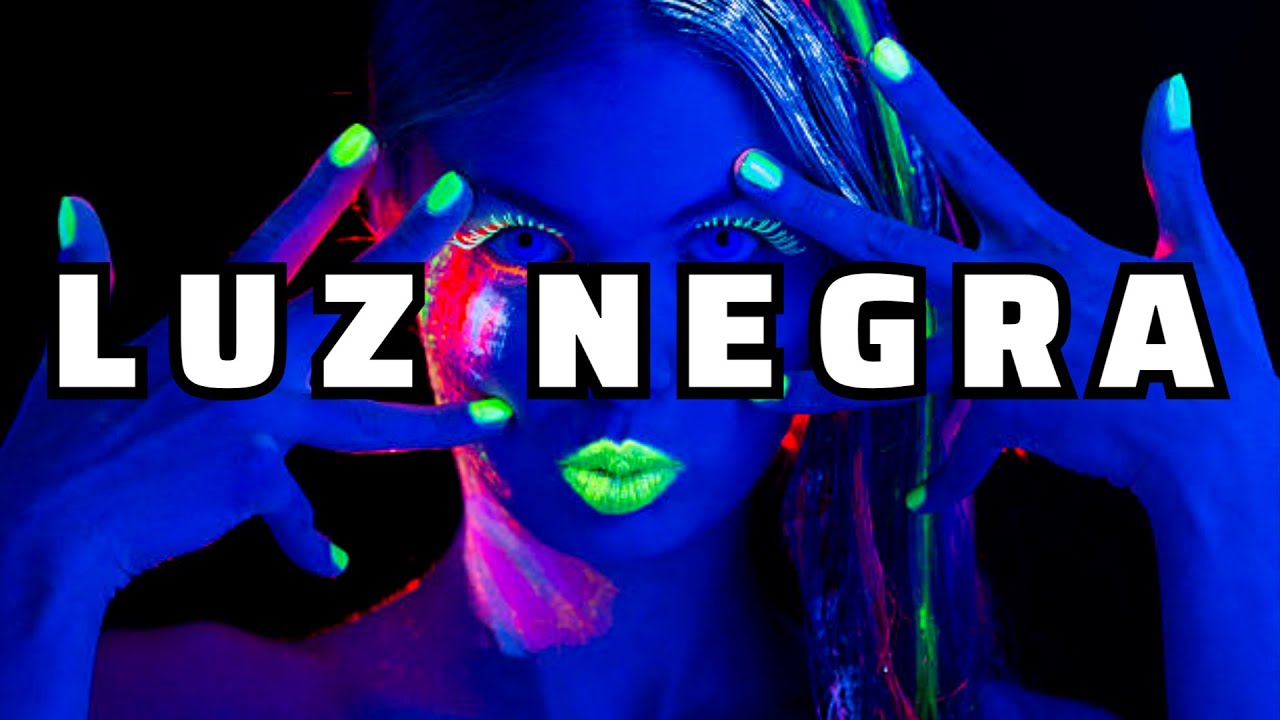 Como funciona a luz negra - YouTube