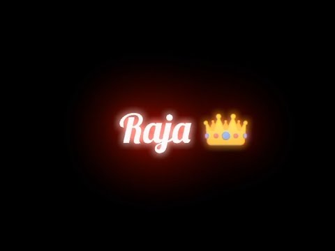 Ham raja👑 manad hai jogi Malang hai #blackscreenstatus #blackscreen # ...