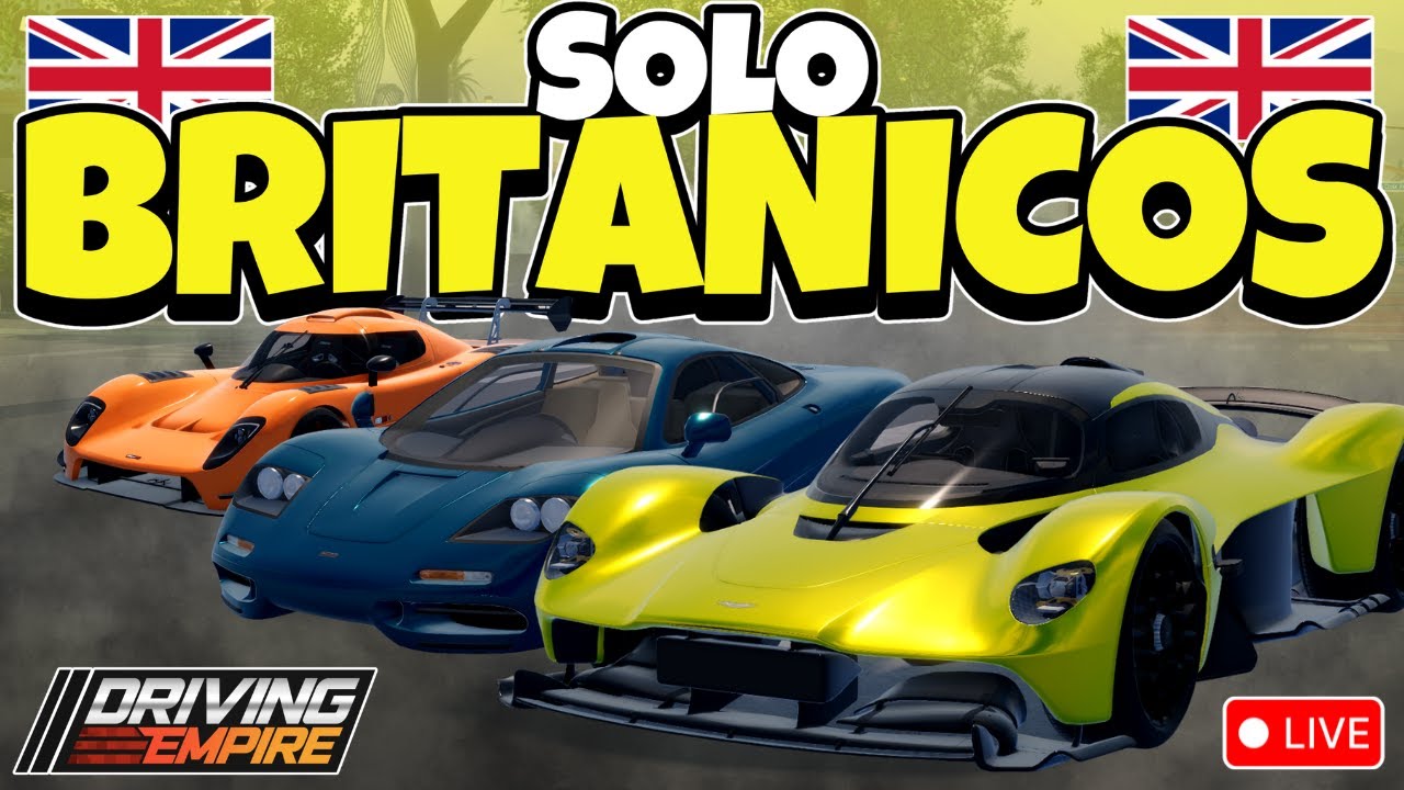 🚨 EN VIVO 🚨 LOS CAR MEETS VUELVEN 🚗 ¡SOLO AUTOS BRITÁNICOS EN DRIVING ...