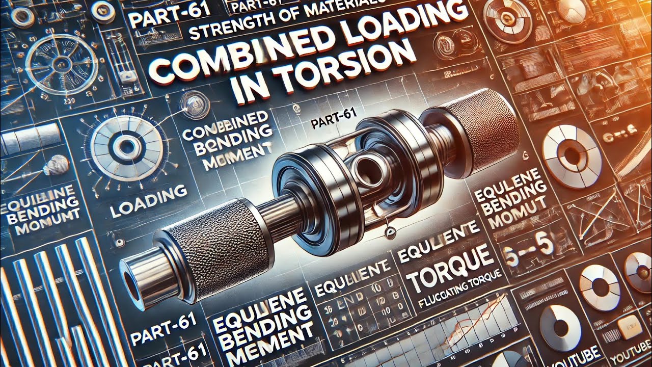61. Combined Loading in Torsion | Torque and Bending Moment ...