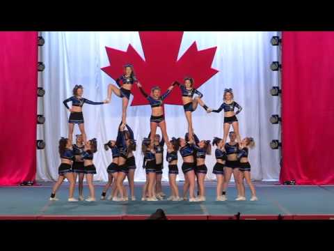 Warman Ultimate Cheerleading Sapphires Large Senior 2 Run 2 - YouTube