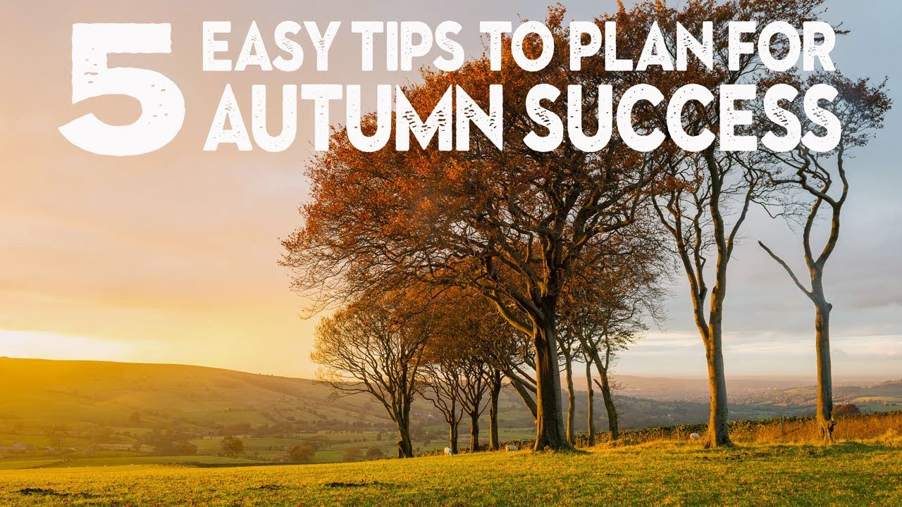 5 photography TIPS to ensure your AUTUMN PHOTOS are AMAZING - YouTube